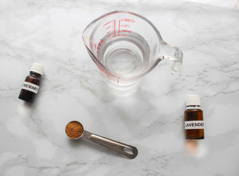 DIY Hair Spray with Essential Oils for Healthy Locks
