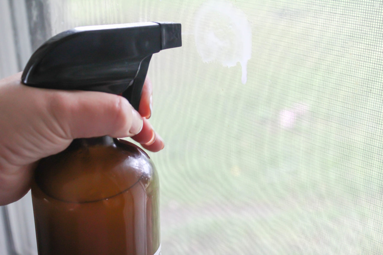 Non-Toxic Glass Cleaner With Essential Oils for Sparkling Windows