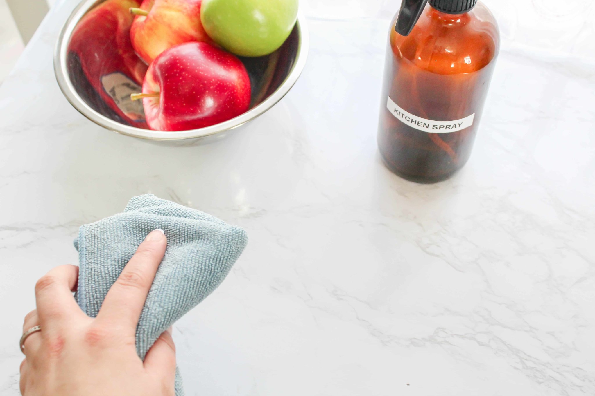 Kitchen Cleaner With Essential Oils for Safe Food Prep Areas