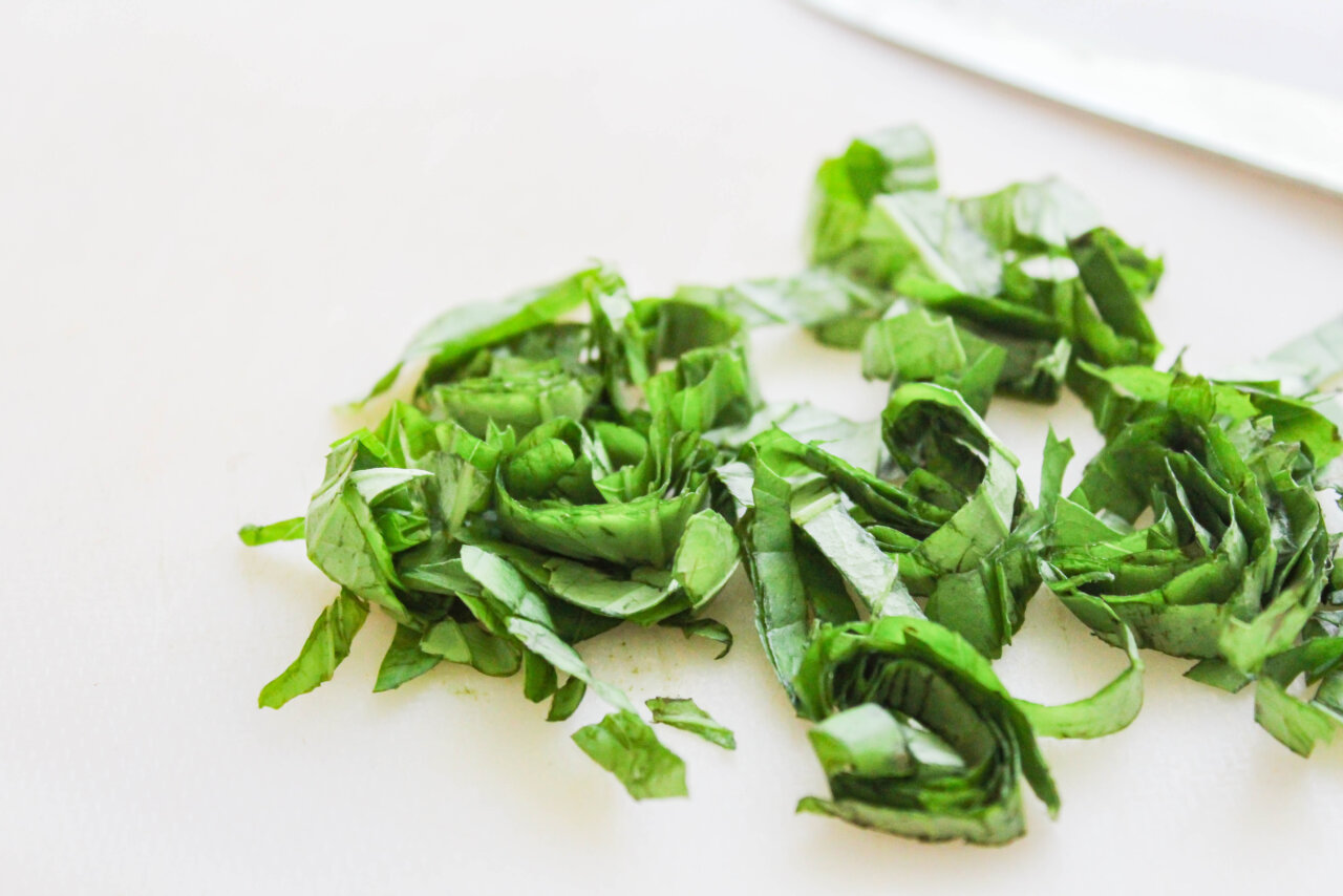 Gluten-Free Basil Pasta Dish With Garlic and Pine Nuts