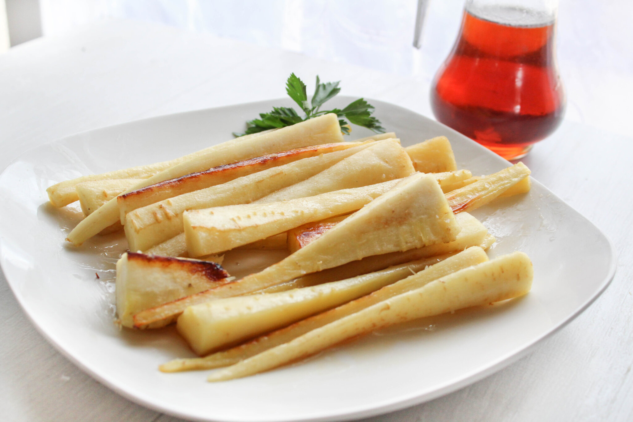 Gene's Glazed Parsnips: Sugar-Free Healthy Side Dish